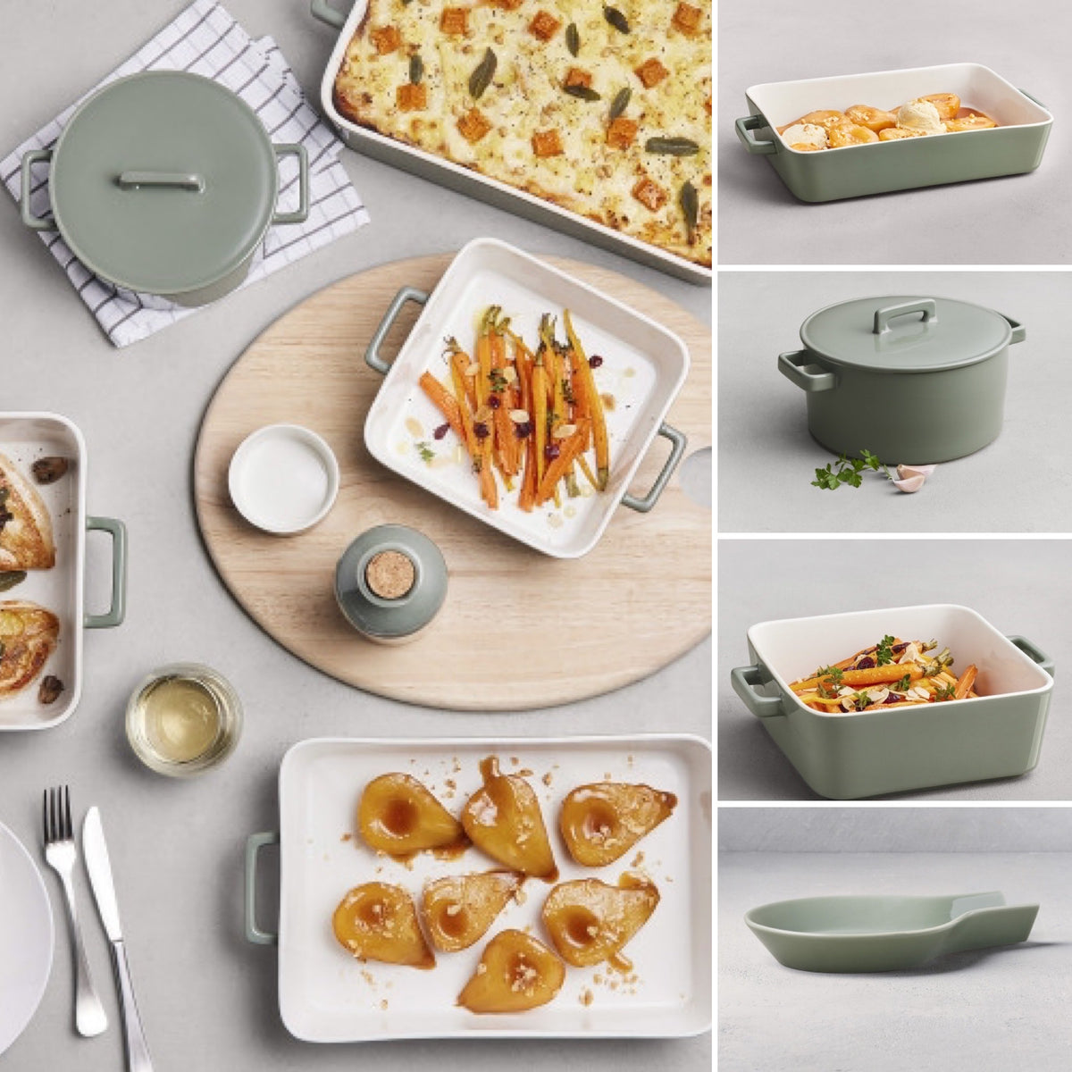 Maxwell & Williams Epicurious Sage – Made In Homewares