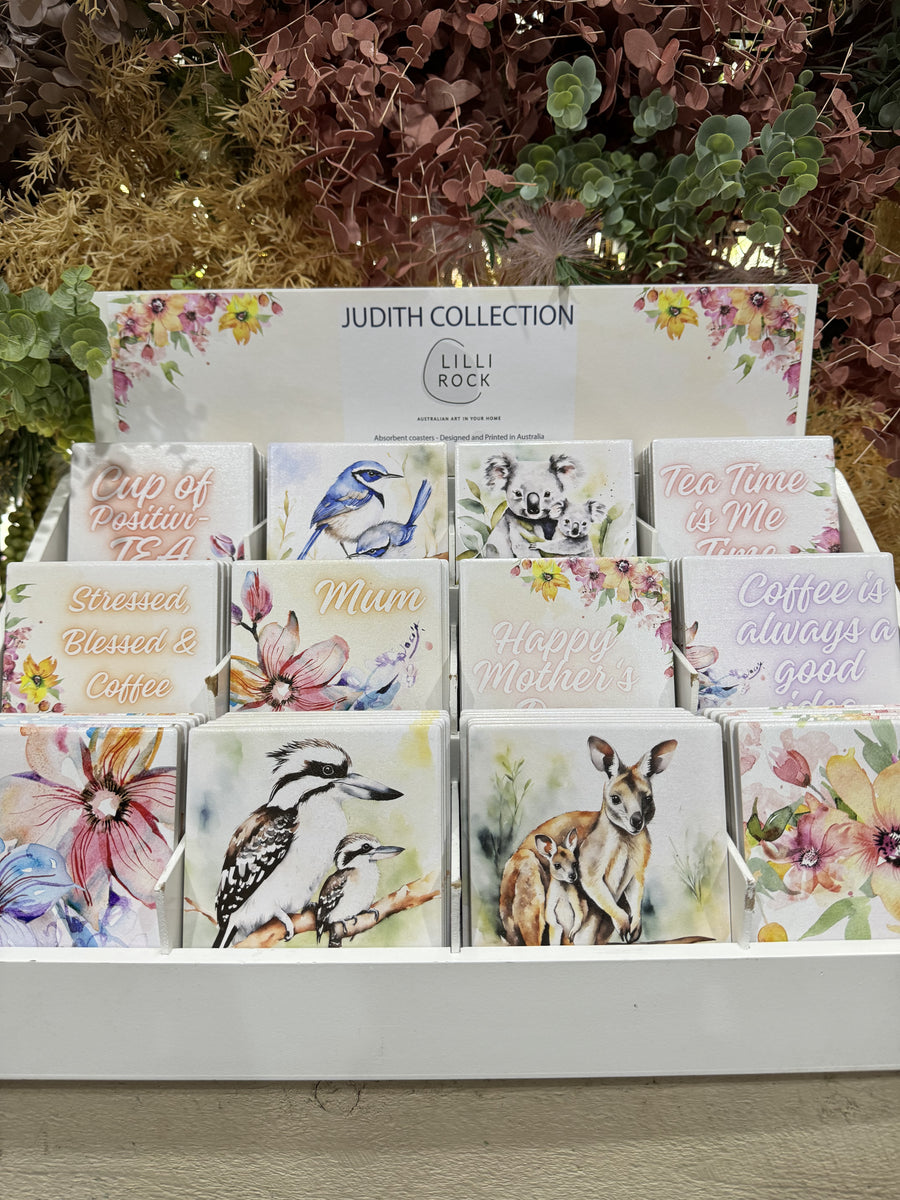 Lilli Rock Coaster - The Judith Collection – Made In Homewares