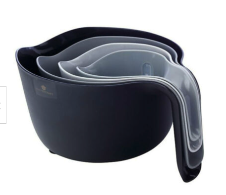 MasterCraft Smart Space Multi Function Set of 4 Mixing Bowl * – Made In ...